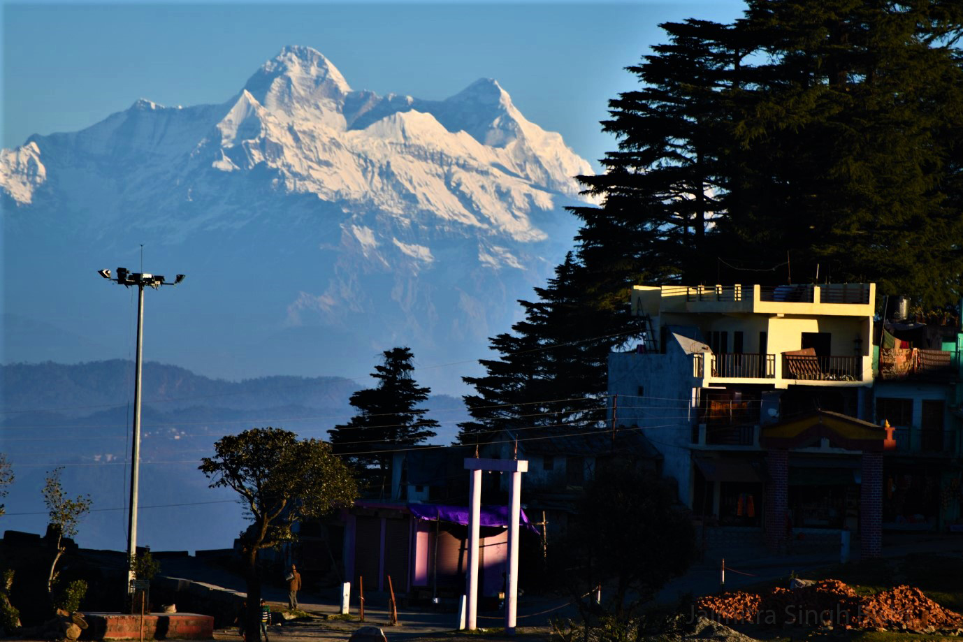 देवीधुरा का हिमालय - फोटो निबंध - Kafal Tree