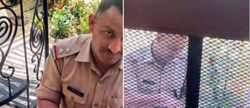 उत्तराखंड पुलिस के एस.आई. लोकेन्द्र बहुगुणा की इस तस्वीर ने देश का दिल ...